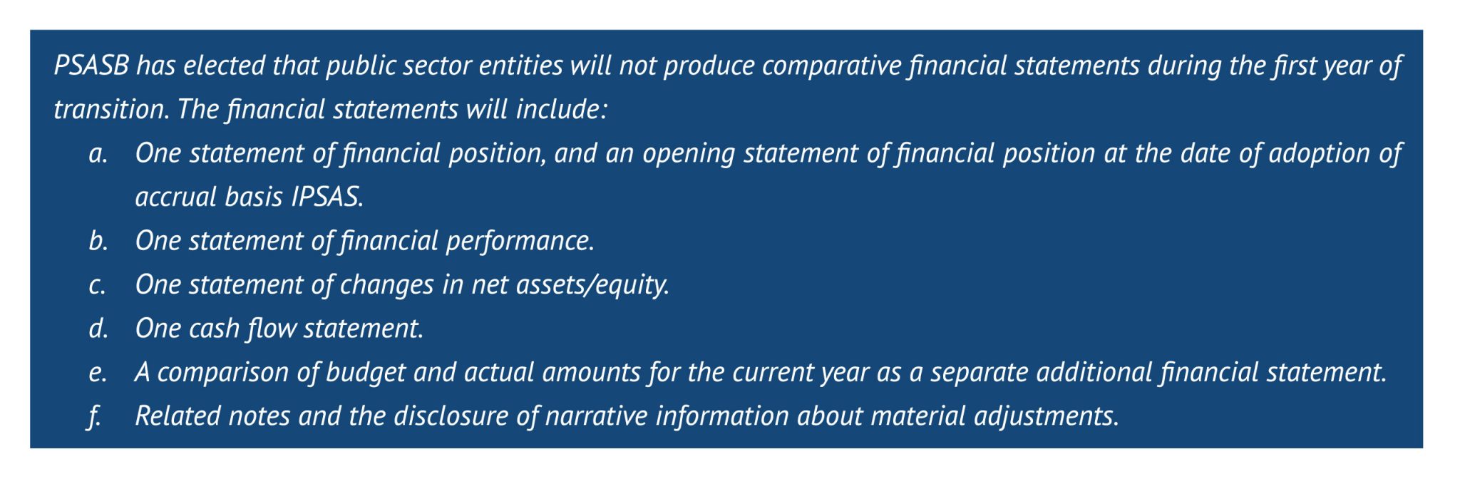 Navigating the Transition to IPSAS Accrual Accounting for Public ...